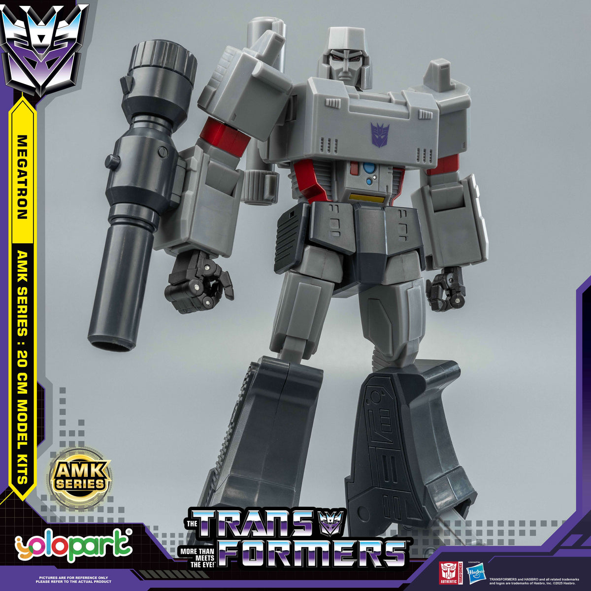 TRANSFORMERS GENERATION ONE: AMK Series 20cm Megatron Model Kit – Yolopark