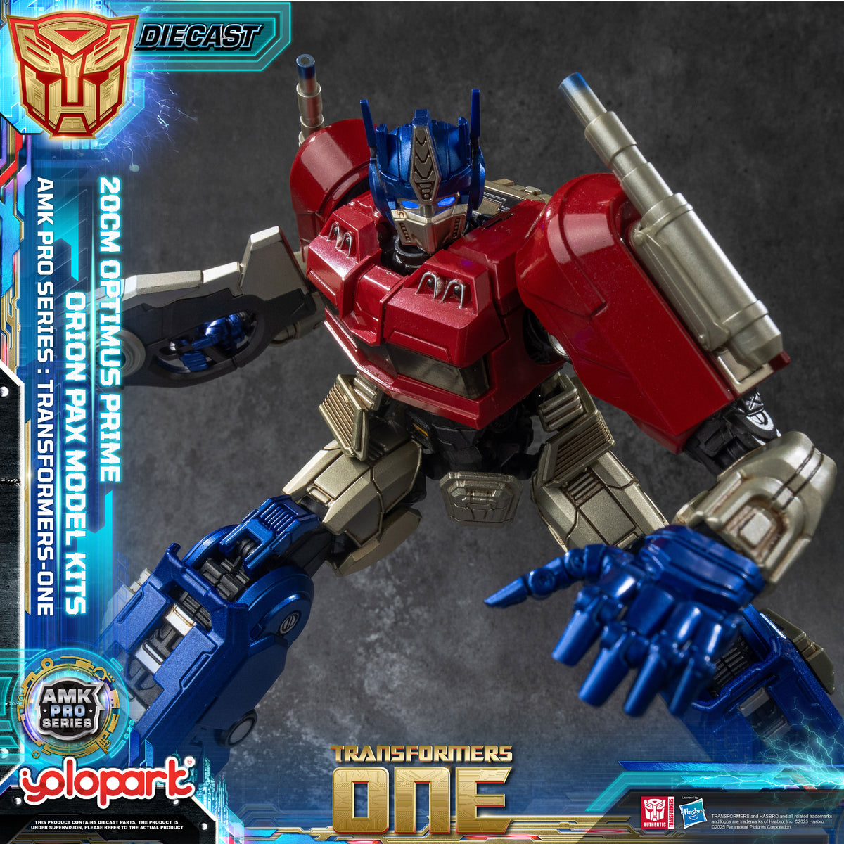 TRANSFORMERS ONE: AMK PRO Series-Final Form Optimus Prime/ORION PAX Mo ...
