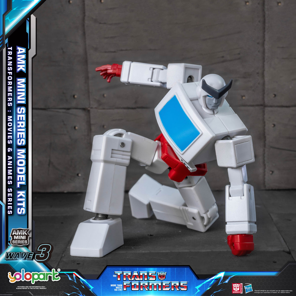 TRANSFORMERS G1 & MOVIE: AMK MINI Series WAVE 3 G1 Ratchet Model Kit ...