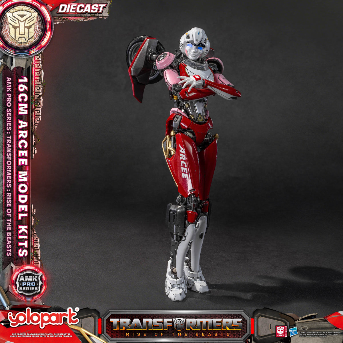 TRANSFORMERS RISE OF THE BEASTS AMK PRO Series Arcee Model Kit – Yolopark