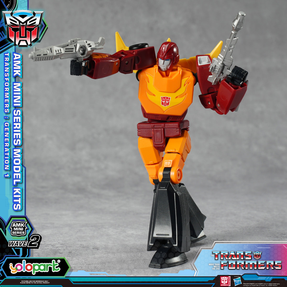 TRANSFORMERS GENERATION ONE: AMK MINI Series (WAVE 2) Model Kit - Rodi ...
