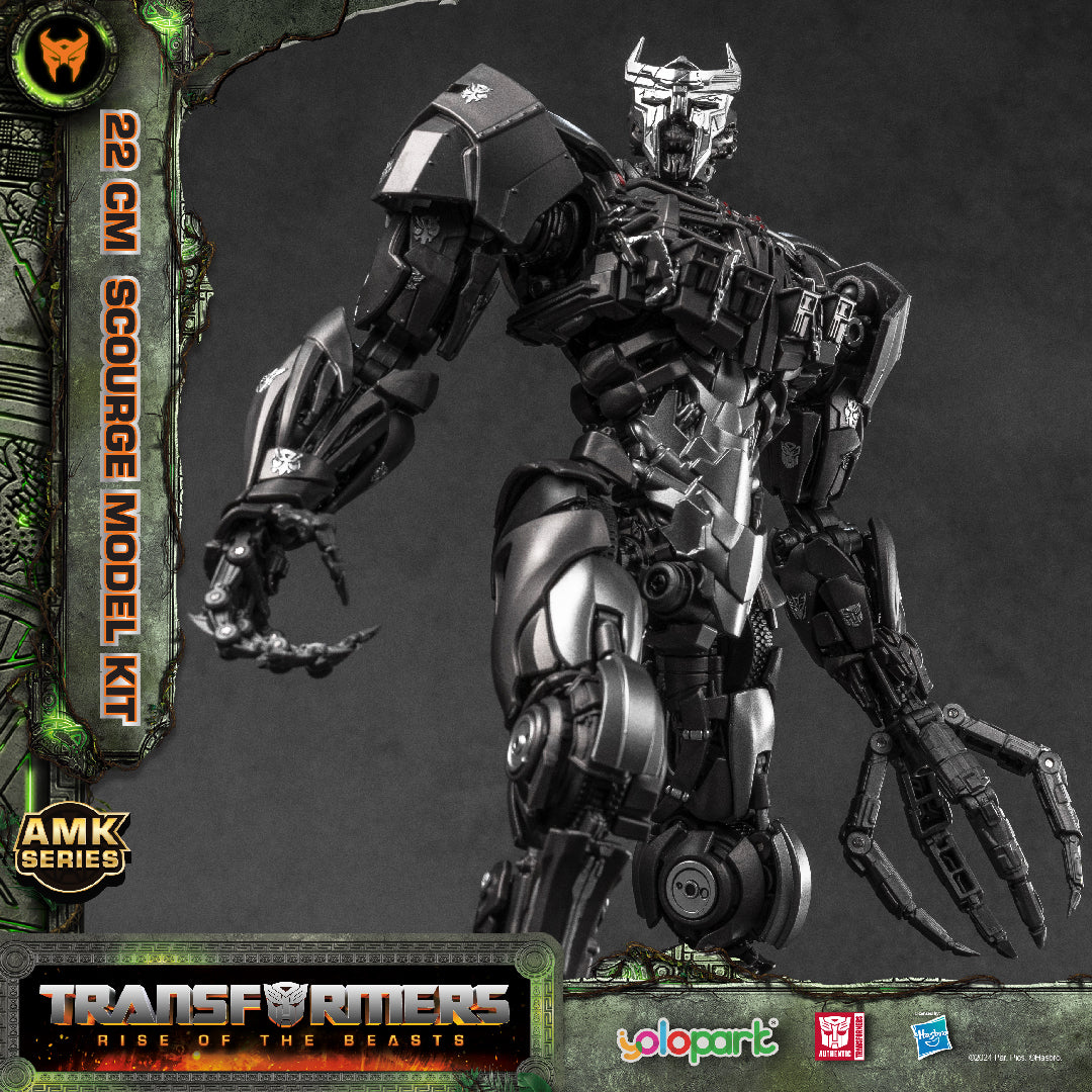 Transformers : Rise of the Beasts 22cm Scourge Model Kit – Yolopark