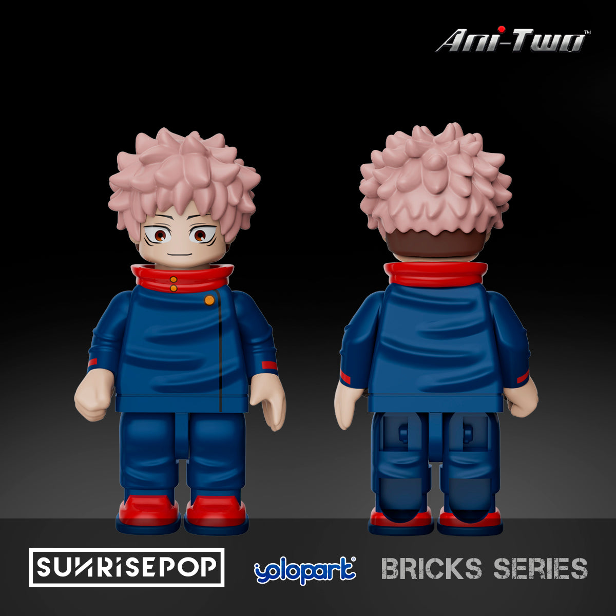 Jujutsu Kaisen Bricks Man - Yuji Itadori – Yolopark